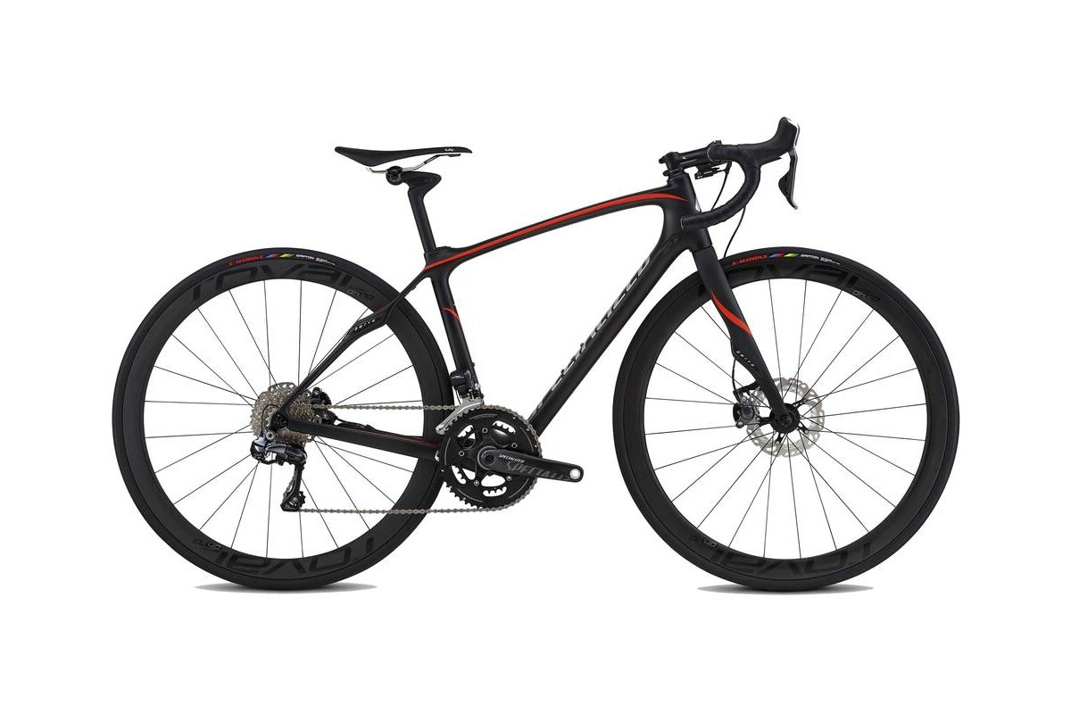 Jízdní kolo Specialized Ruby Pro Disc Test black/red/silver 2016 | Bike ...