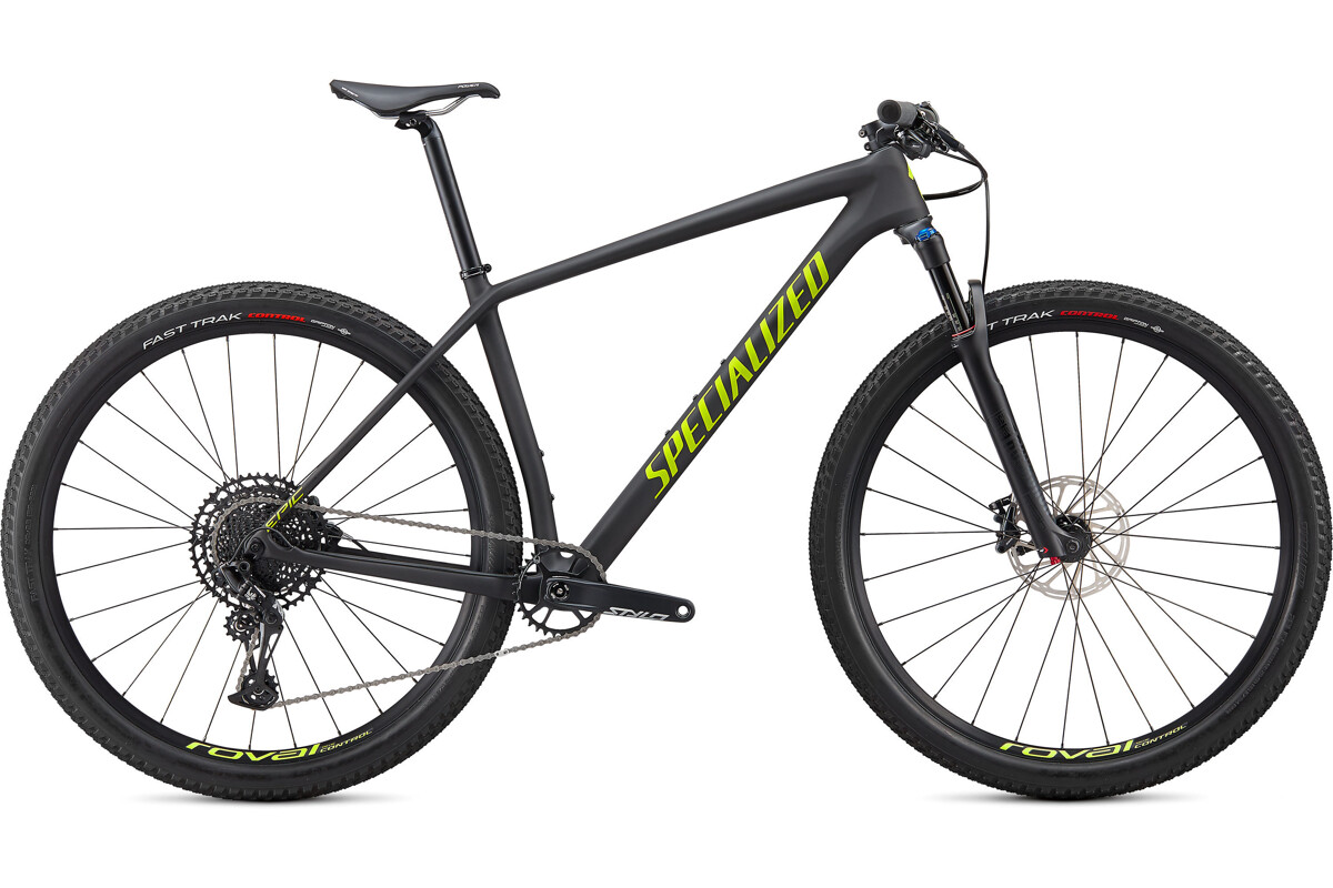Jízdní kolo Specialized Epic HT Comp Carbon 29 satin carbon/hyper green ...