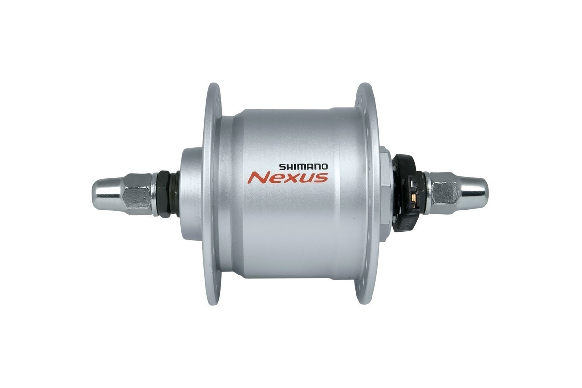 Náboj přední Shimano Nexus DH-3D32-NT Disc 6děr 6V/3W 36d. silver ...